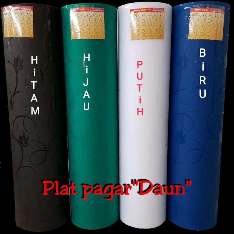 Jual FIBER PAGAR FIBER PENUTUP PAGAR PIBER PAGAR PLASTIK PER 1/2 METER ...