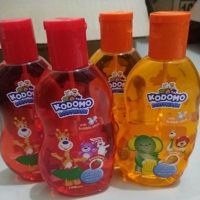 Jual KODOMO Body Wash Sabun Mandi Gel Orange Botol 200 mL | Shopee ...