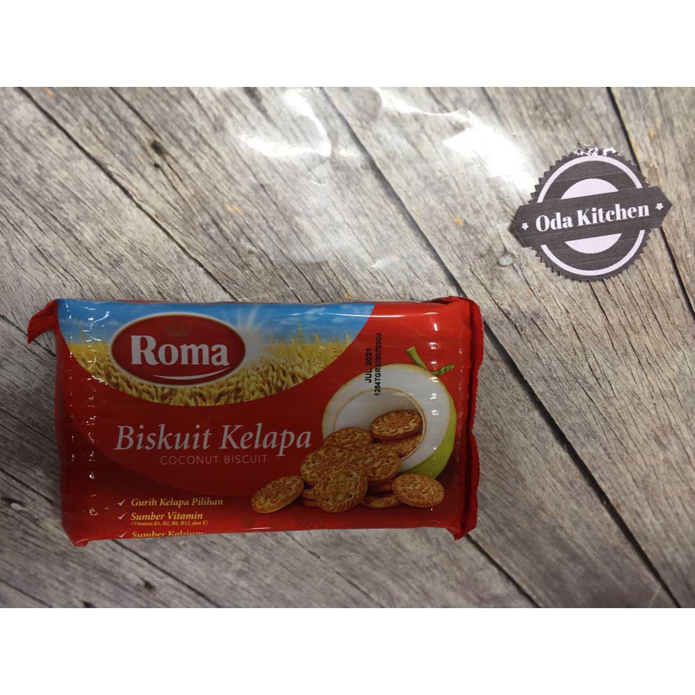 Jual ROMA BISKUIT NEW BARU KELAPA PACK 300gr | Shopee Indonesia