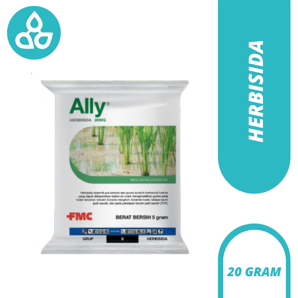 Jual Herbisida Ally 20 WP Basmi Gulma Padi Kemasan 5 Gram | Shopee ...
