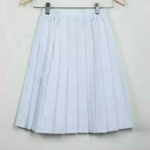 Jual Rok RAMPEL seragam sekolah SD/SMP karet pendek putih famatex size ...