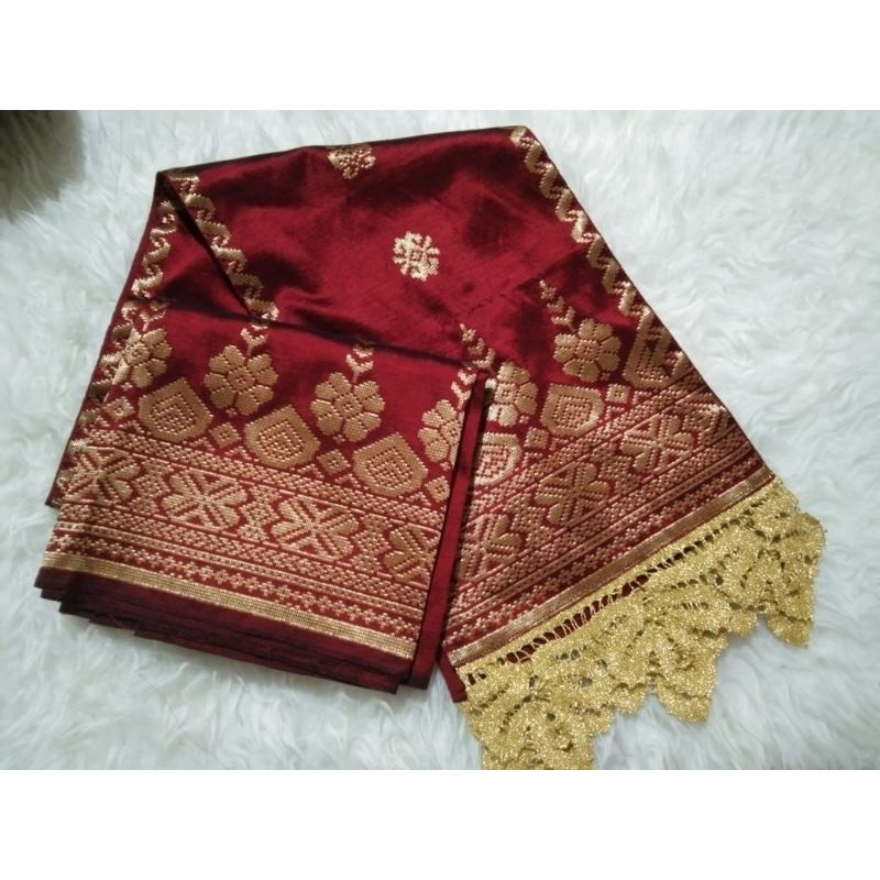 Jual songket Silungkang selendang rendo koto gadang | Shopee Indonesia
