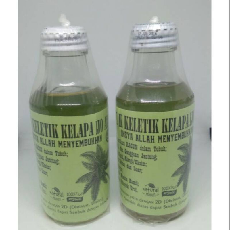 Jual Minyak Keletik Kelapa ijo/hijau - Penumbuh rambut terbaik - Asli ...