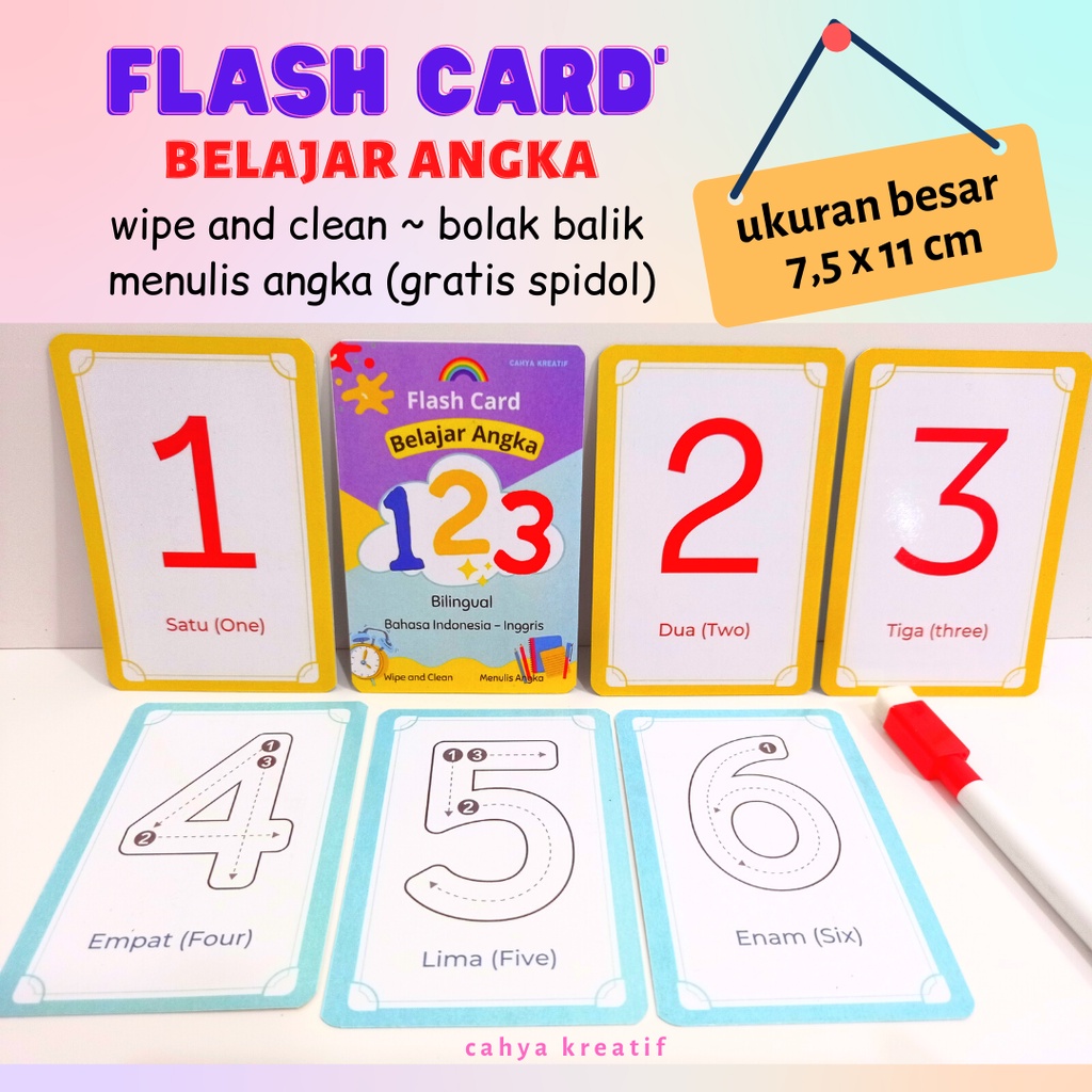 Jual FlashCard Anak Ukuran Besar Murah | Belajar WARNA, BUAH SAYUR ...