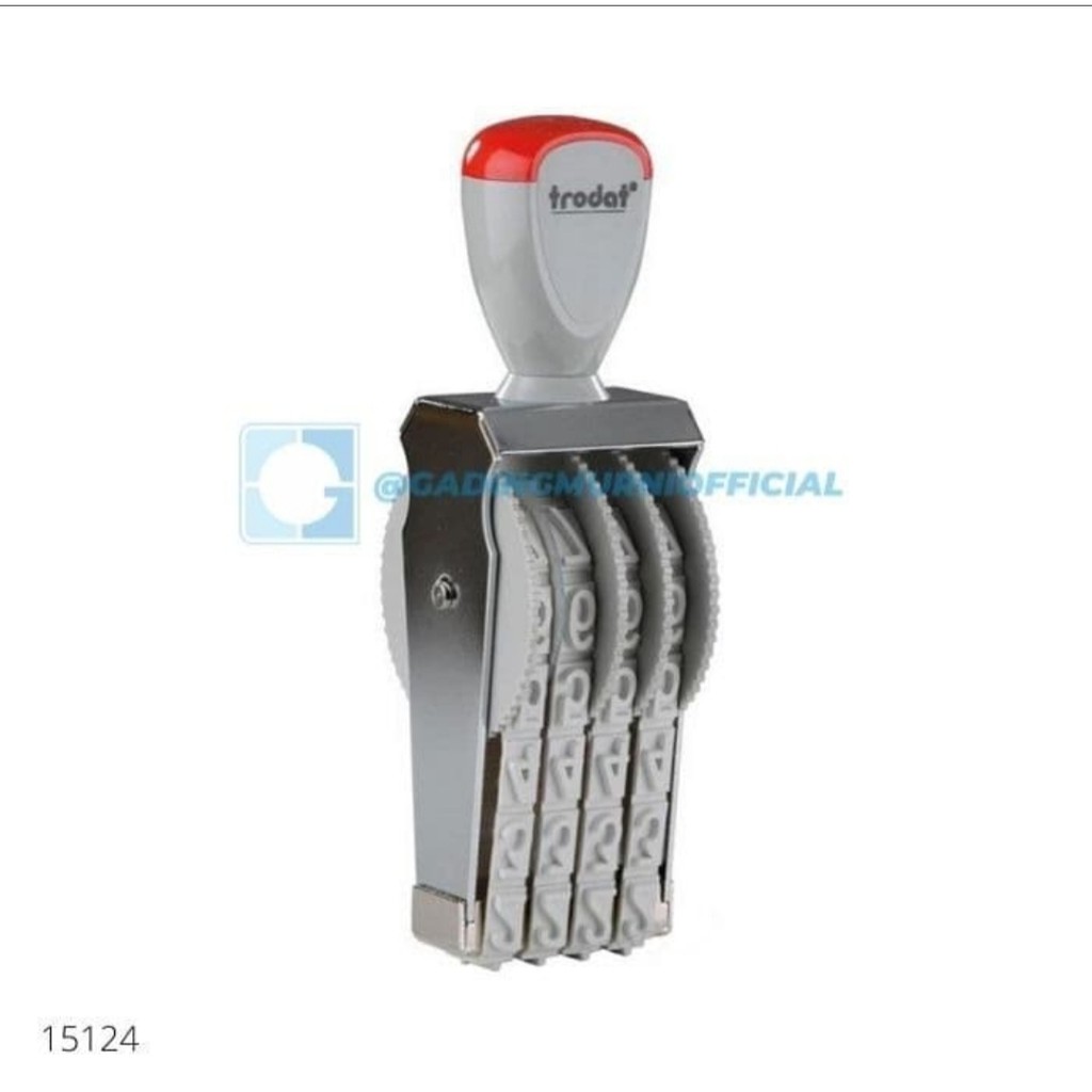 Jual Trodat Stempel Numbering Angka 15124 | Shopee Indonesia