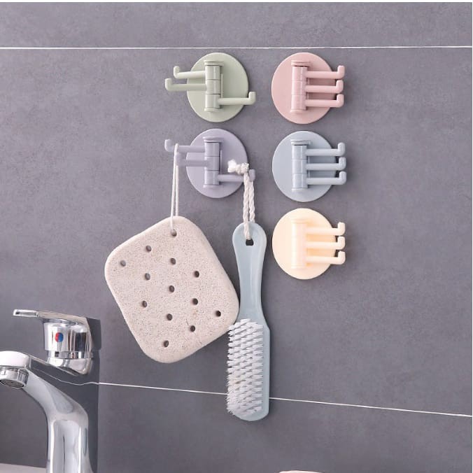 Jual Gantungan Cantolan Hook 3in1 Tempel DInding / Pintu KB | Shopee ...