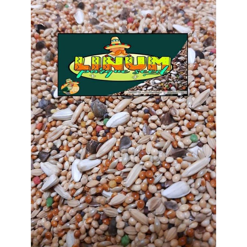 Jual Pakan breeding Linum parque seed love bird falk parrot | Shopee ...