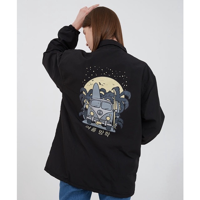 Jual Berrybenka Street - Outer Coach Jacket Wanita Camper Van | Shopee ...