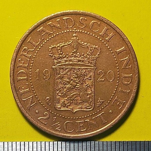 Jual #17-BB. UANG KOIN KUNO BENGGOL 2.5 CENT TAHUN 1920. ( MULUS ...
