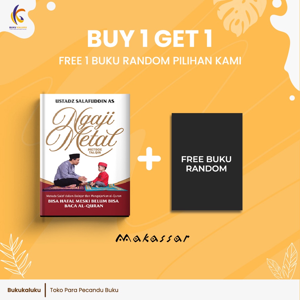 Jual [ SALE ] NGAJI METAL METODE TALQIN ( BUY 1 GET 1 ) | Shopee Indonesia