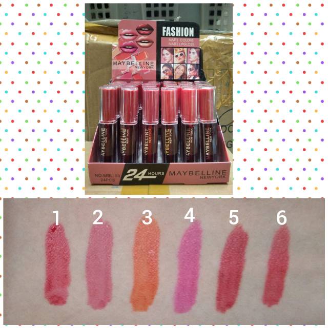 Jual HARGA SATUAN MAYBELLINE MATTE LIPGLOSS | Shopee Indonesia
