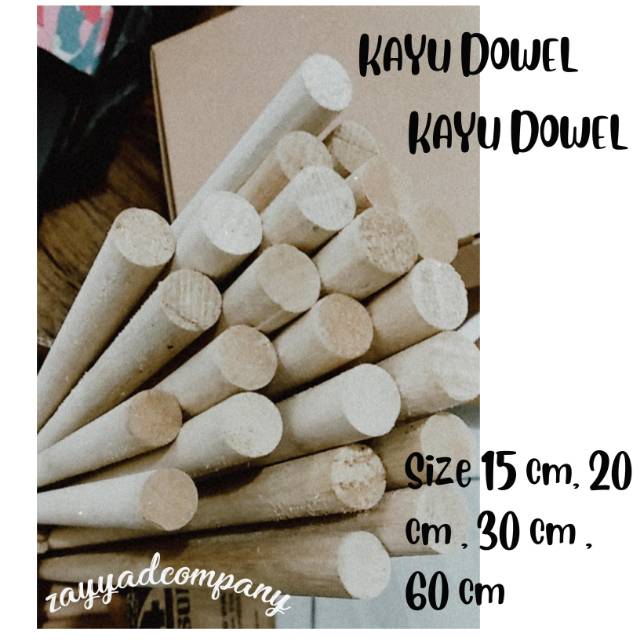 Jual KAYU MACRAME | KAYU DOWEL | KAYU RAMIN • TERMURAH | Shopee Indonesia