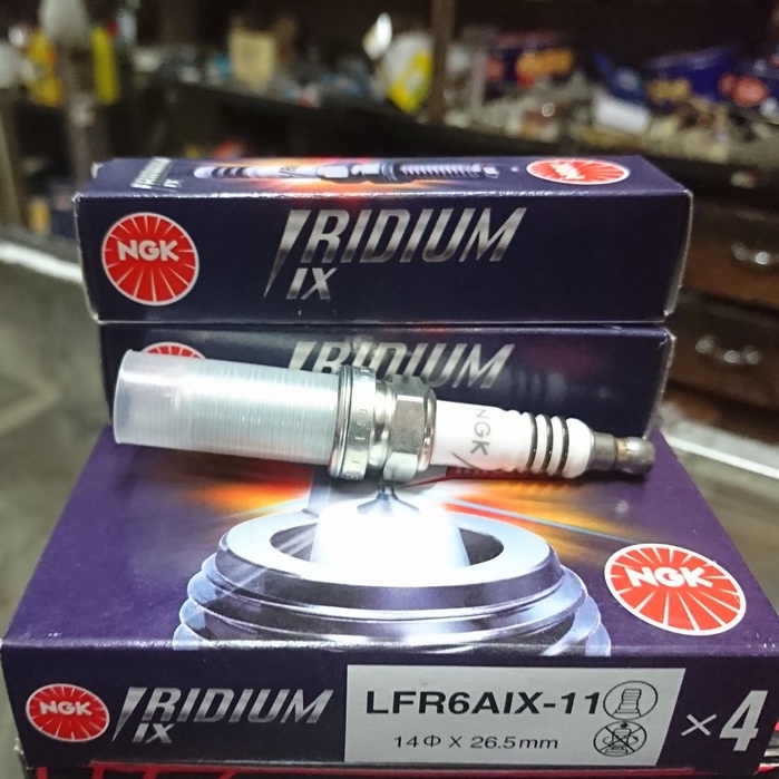 Jual 4 pcs Busi NGK IRIDIUM LFR6AIX-11 Mobil All New Fortuner Innova ...