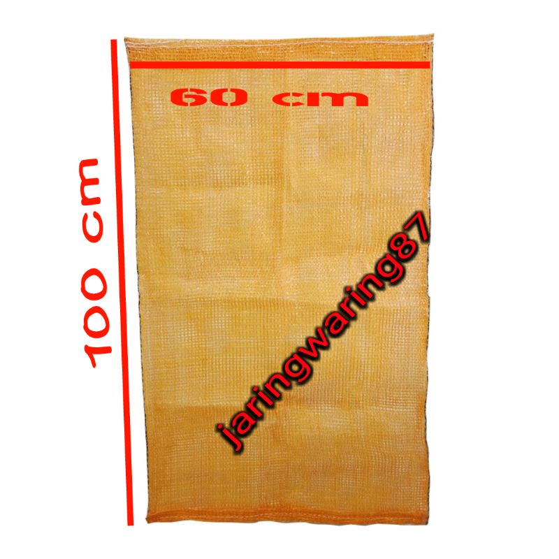 Jual karung sayuran 60 x100,karung waring,karung kentang,karung jagung ...