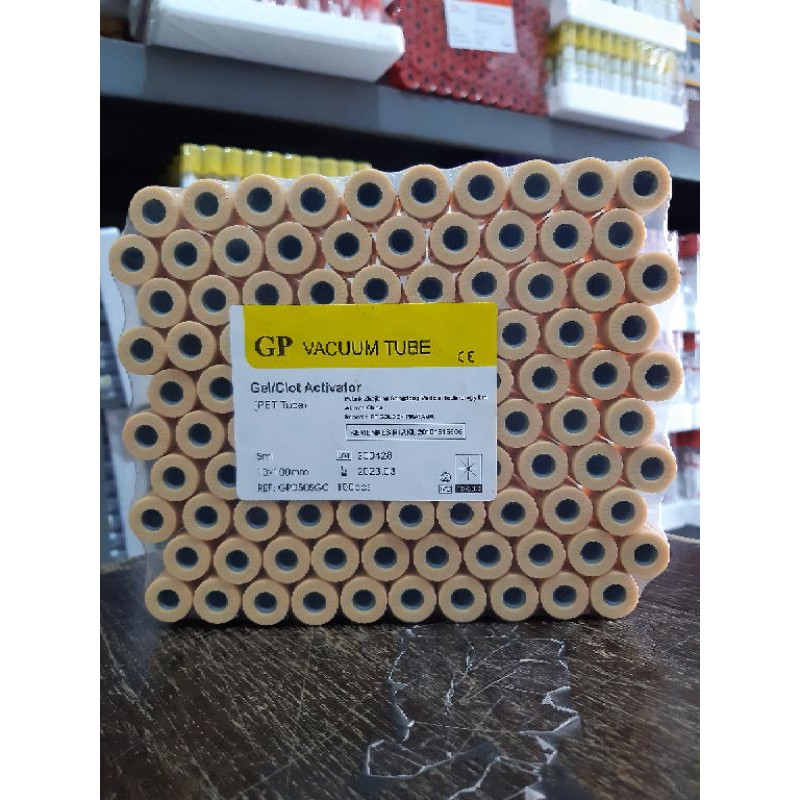Jual Tabung Darah SST Clot & Gel Activator / Clot & Gel Activator 3ml ...