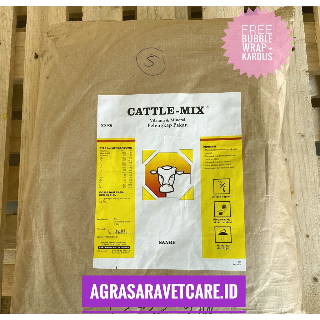 Jual Premix Cattle Mix 25 KG/ 1 zak- PREMIX penggemuk Sapi Kambing ... Jual Premix Cattle Mix 25 KG/ 1 zak- PREMIX penggemuk Sapi Kambing ...