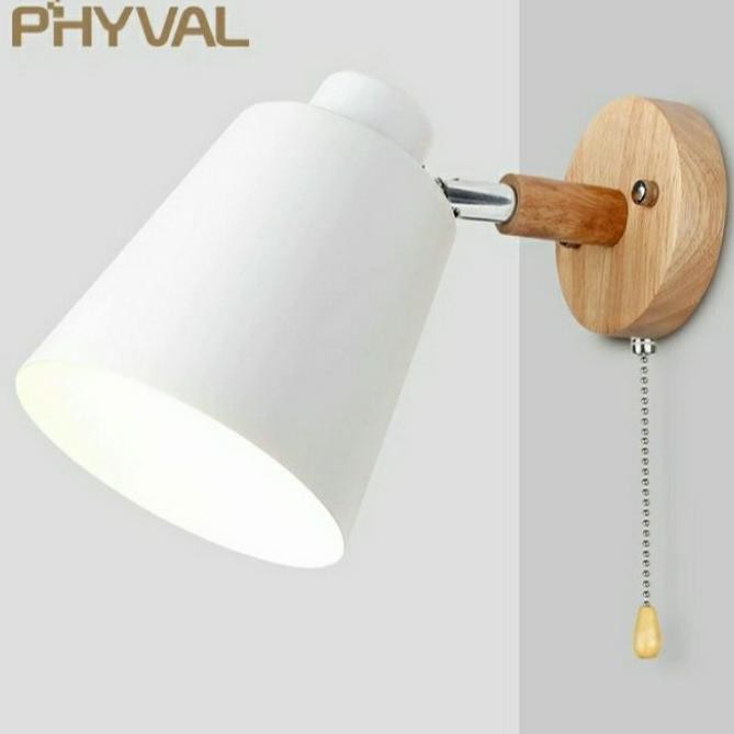 Jual Lampu Dinding Hias Led Minimalis Nordic Socket E27-Putih Ld5R517 ...