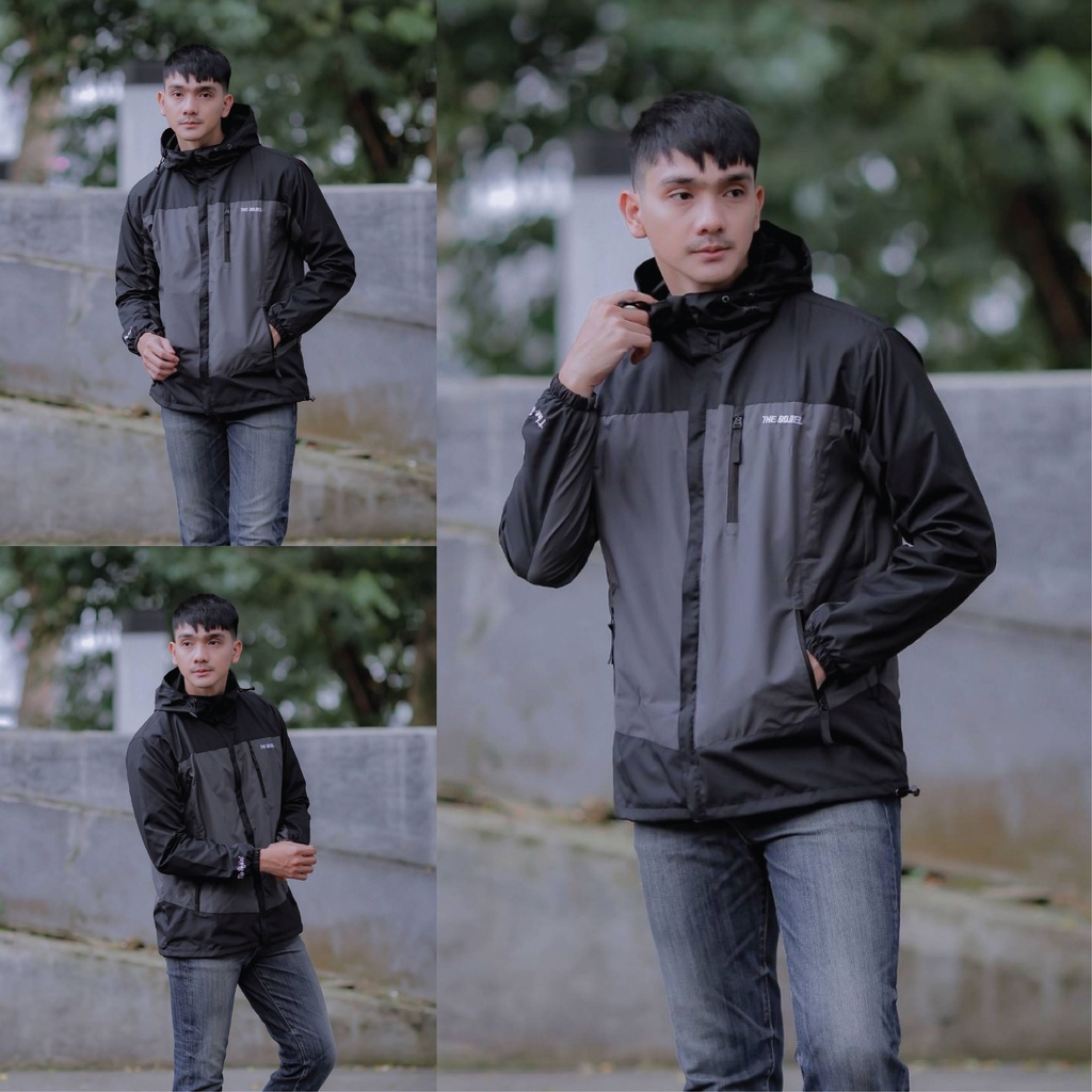 Jual Jaket parasut Pria Wanita Waterproof Windbreaker Tactical Original ...