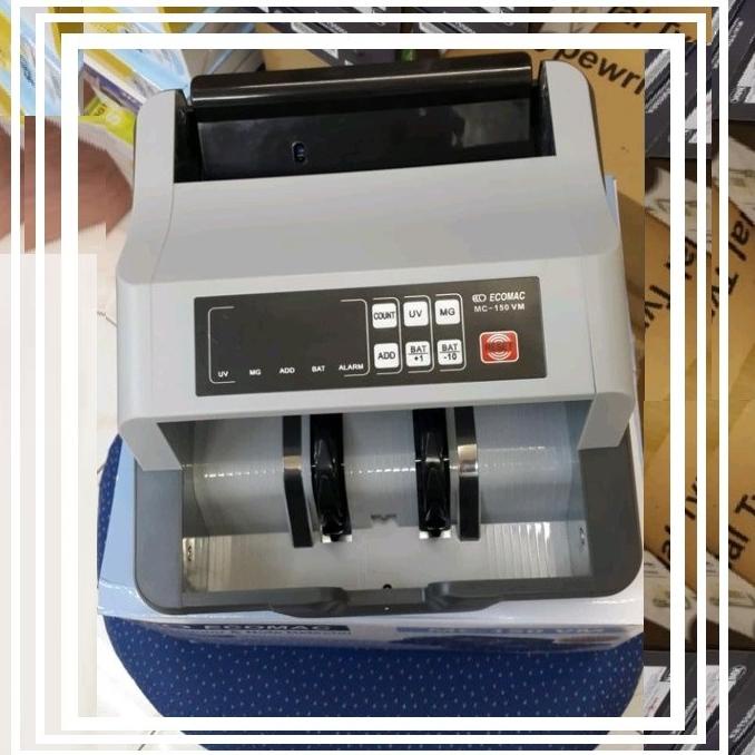 Jual Mesin Hitung Uang Ecomac Mc 150 Vm / Penghitung Uang Ecomac Mc ...