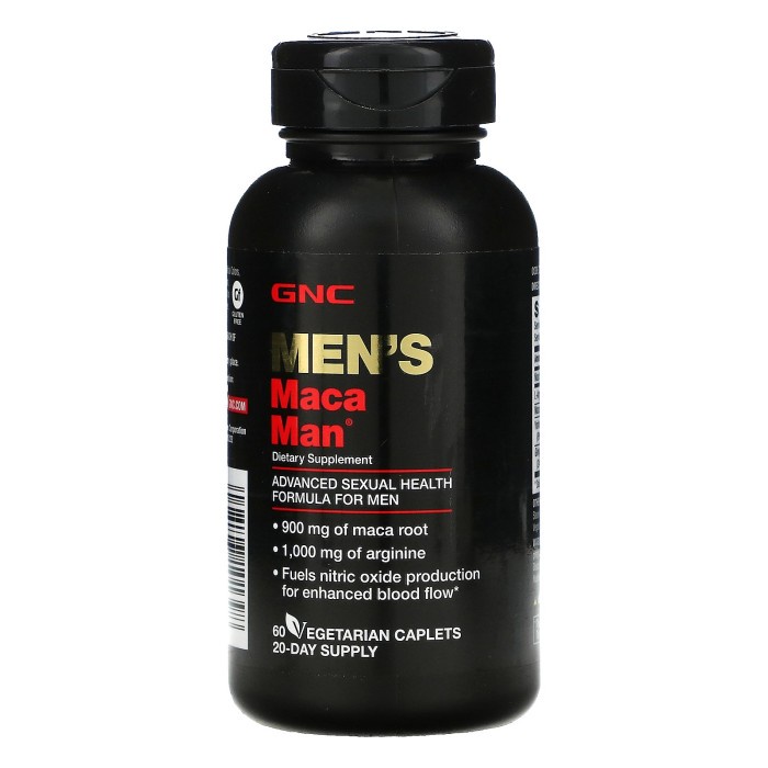 Jual GNC Men's Maca Man 60 Caplets | Shopee Indonesia