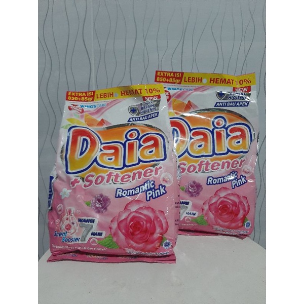 Jual Daia Softener Detergen Bubuk 800gr (Random) | Shopee Indonesia