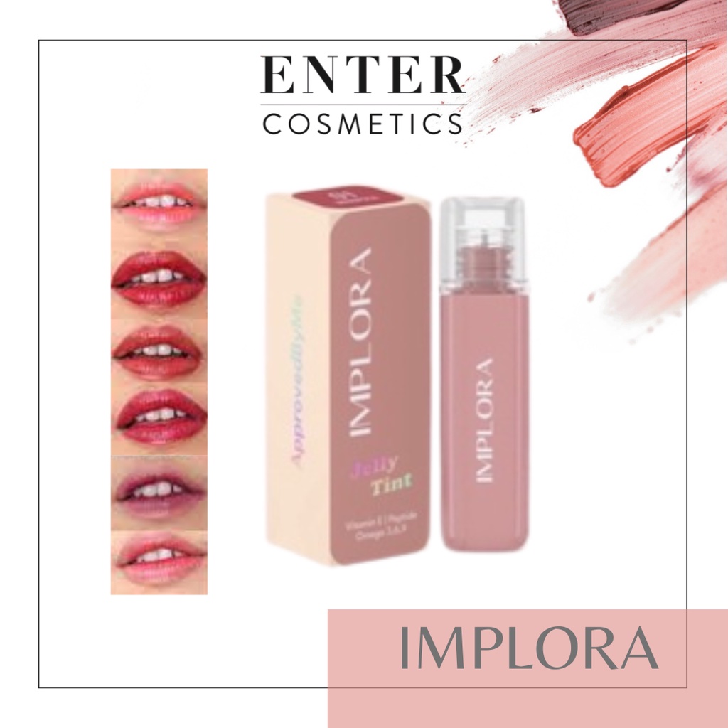 Jual Implora Jelly Tint / Lip Tint / Ice Cream 5.5gr | Shopee Indonesia