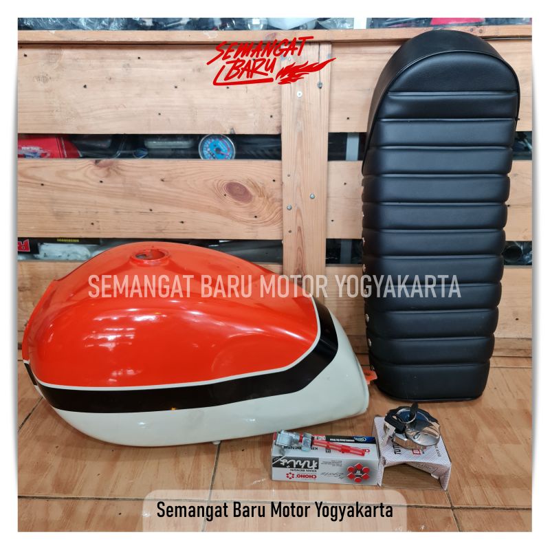 Jual TANGKI CUSTOM JAPSTYLE SCRAMBLER PLUS JOK CUSTOM TIGER THUNDER ...