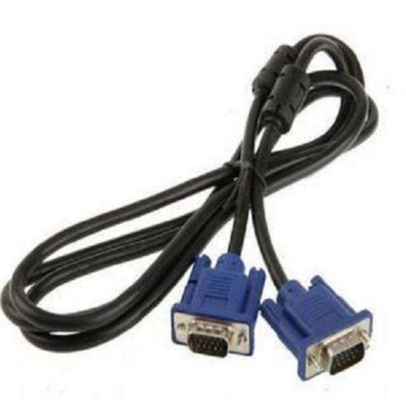 Jual kabel vga male tomale MONITOR CONVERTER CABLE high quality 1.5 meter | Shopee Indonesia