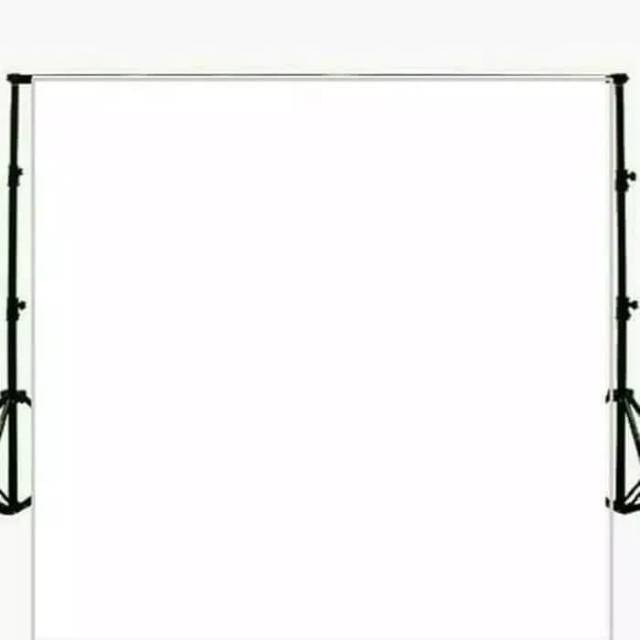 Jual Background foto studio warna putih polos ukuran 3x6 meter bahan ...