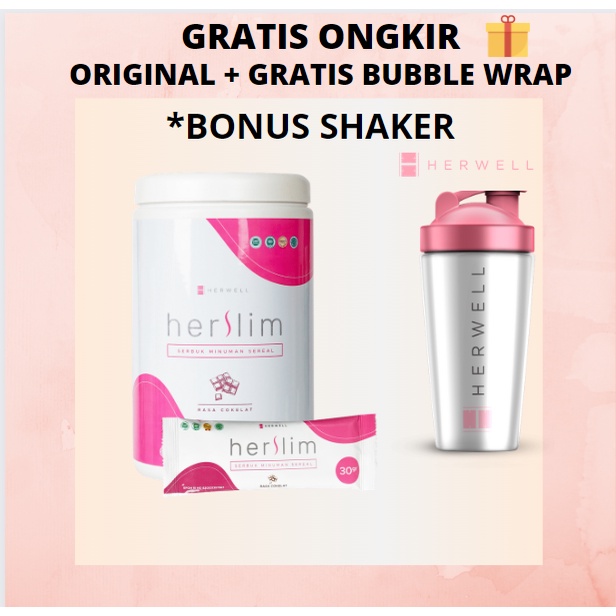 Jual HERSLIM 1 BOTOL ISI 20 SACHET MINUMAN SUPERFOOD BPOM HALAL HER ...