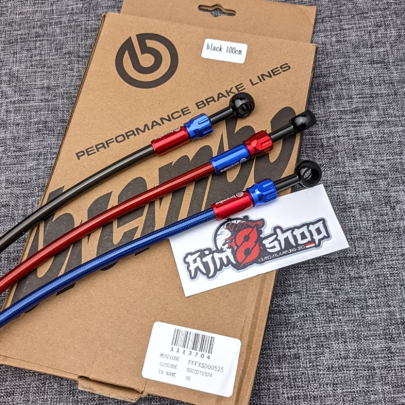 Jual Selang Rem Depan 100cm Selang Rem Depan BRAKE HOSE 100 cm ...