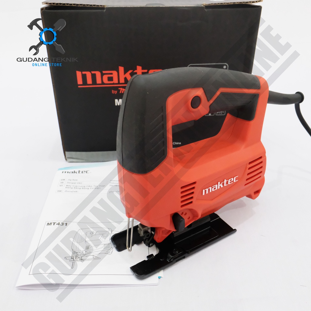 Jual Mesin Jigsaw MAKTEC MAKITA MT431 M4301B / Mesin Jig Saw Maktec MT 431 M 4301B - Mesin ...