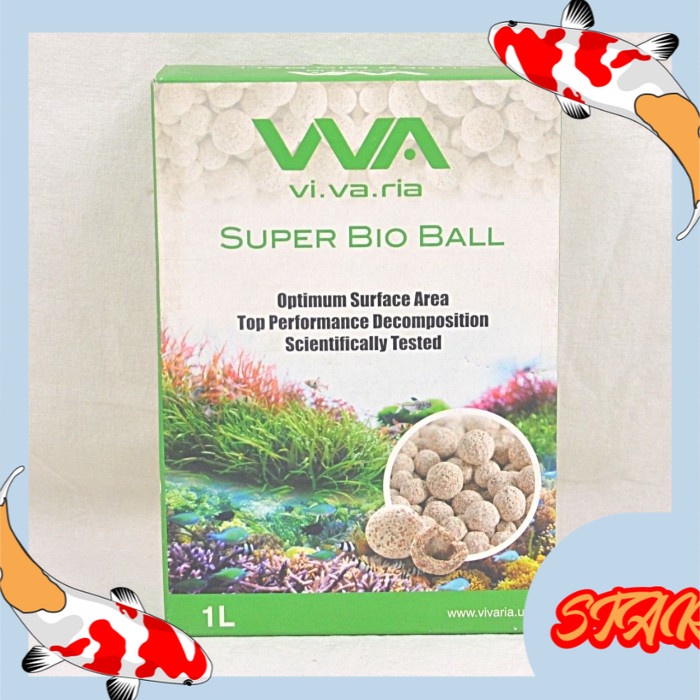 Jual Media Filter VIVARIA VI VA RIA SUPER BIO BALL 1 L 1 LITER | Shopee ...
