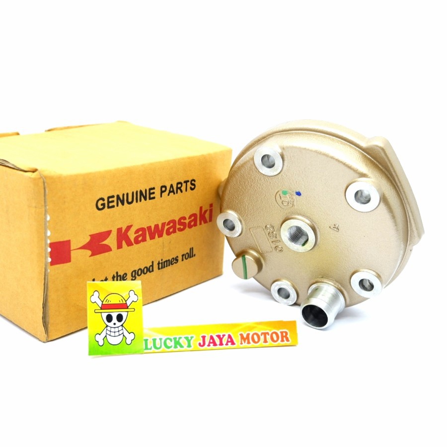 Jual Blok Cylinder head Ninja R Rr S gold 11001-1560 Original | Shopee ...