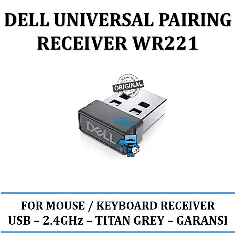 Jual Dell Universal Pairing Receiver WR221 - Garansi Resmi | Shopee ...