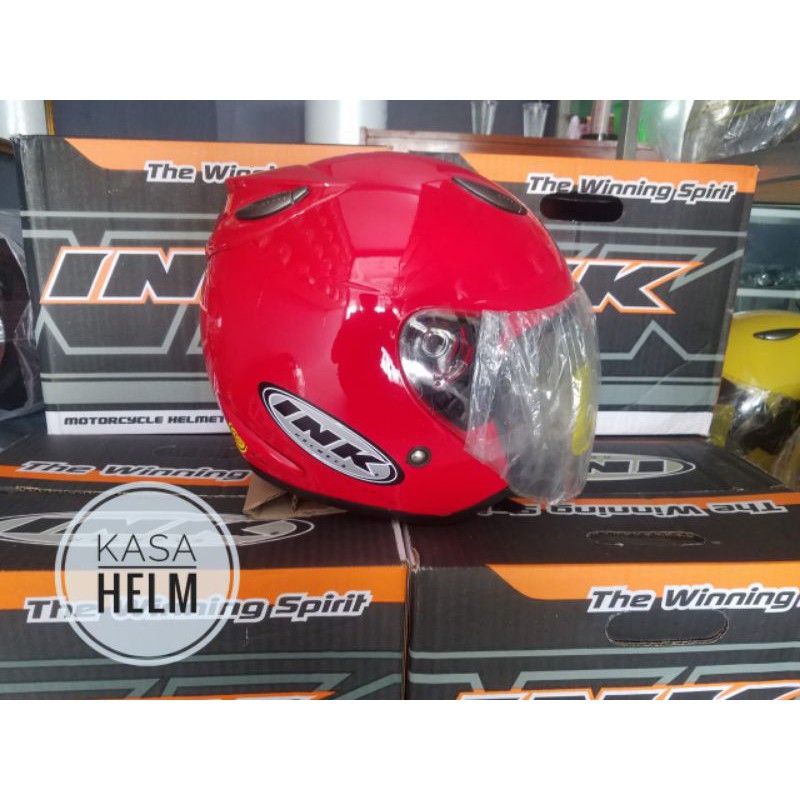 Jual HELM INK CENTRO BEST 1 Merah ferary (GRADEORI) | Shopee Indonesia