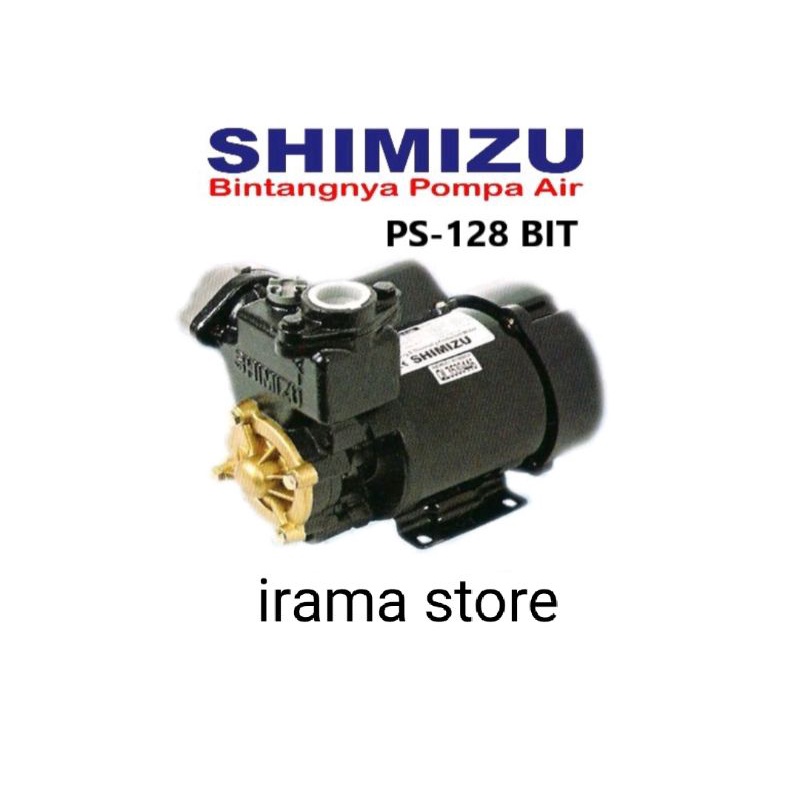 Jual Pompa Air Shimizu PS 128 Bit Pompa Air Sumur Dangkal Shimizu PS ...