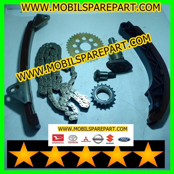 Jual CHAIN SET RANTAI KETENG SET TIMING KOMPLIT ALTIS 1.8 1800 1ZZ ASLI ...