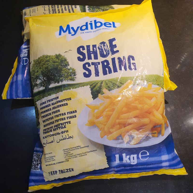 Jual KENTANG FROZEN 1kg/SHOESTRING / KENTANG BEKU | Shopee Indonesia