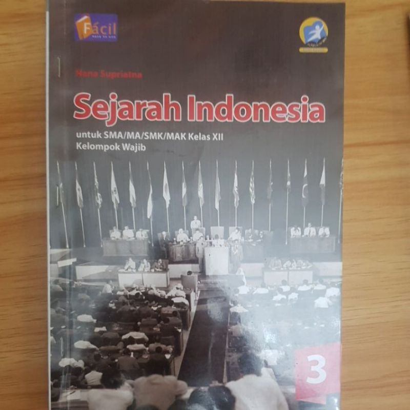 Jual BUKU SEJARAH INDONESIA 3 KELAS 12 SMA KURIKULUM 2013 EDISI REVISI | Shopee Indonesia