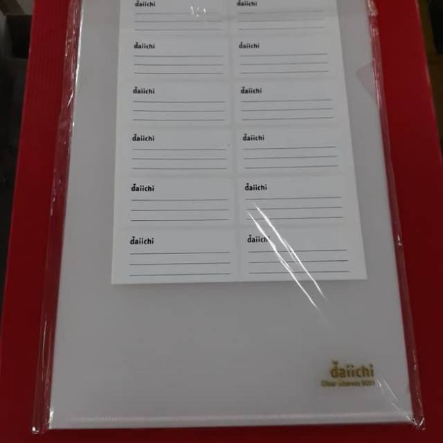 Jual Map L / clear slave daichi A4 1 pack | Shopee Indonesia