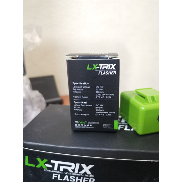 Jual FLASHER SEN LUMINOS LAMPU LED KEDIP BISA DIATUR 12 VOLT ADJUST LX TRIX | Shopee Indonesia