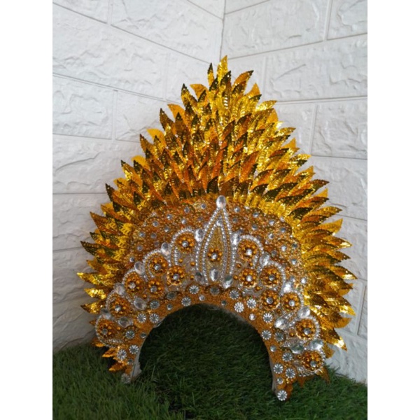 Jual MAHKOTA TARI BUNGA BALI/mahkota Bali/mahkota tari adat/mahkota ...