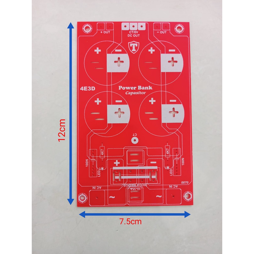 Jual PCB PSU 4 ELCO Pcb power bank Capasitor elcho 4 pcb elco 4 4E3D ...