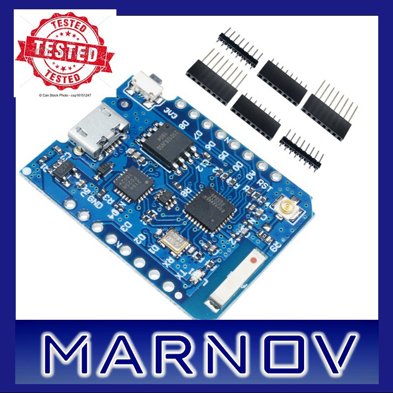 Jual Wemos D1 mini External Antenna IPEX Jangkauan Jauh | Shopee Indonesia