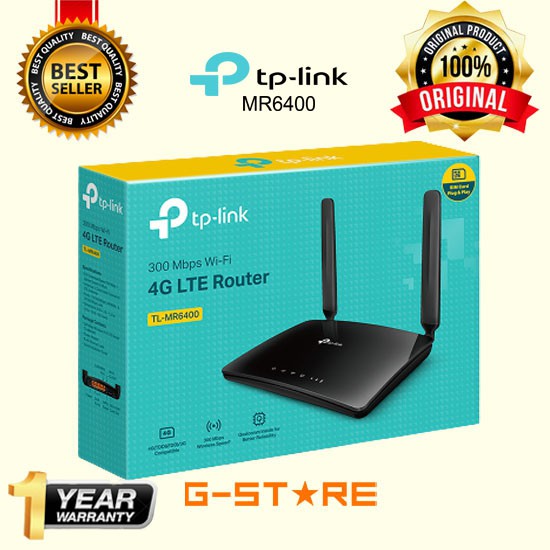 Jual Router Tp-Link MR6400 Wifi Internet MURAH GARANSI ORIGINAL Tp-Link MR6400 MR 6400 TL-MR6400 ...