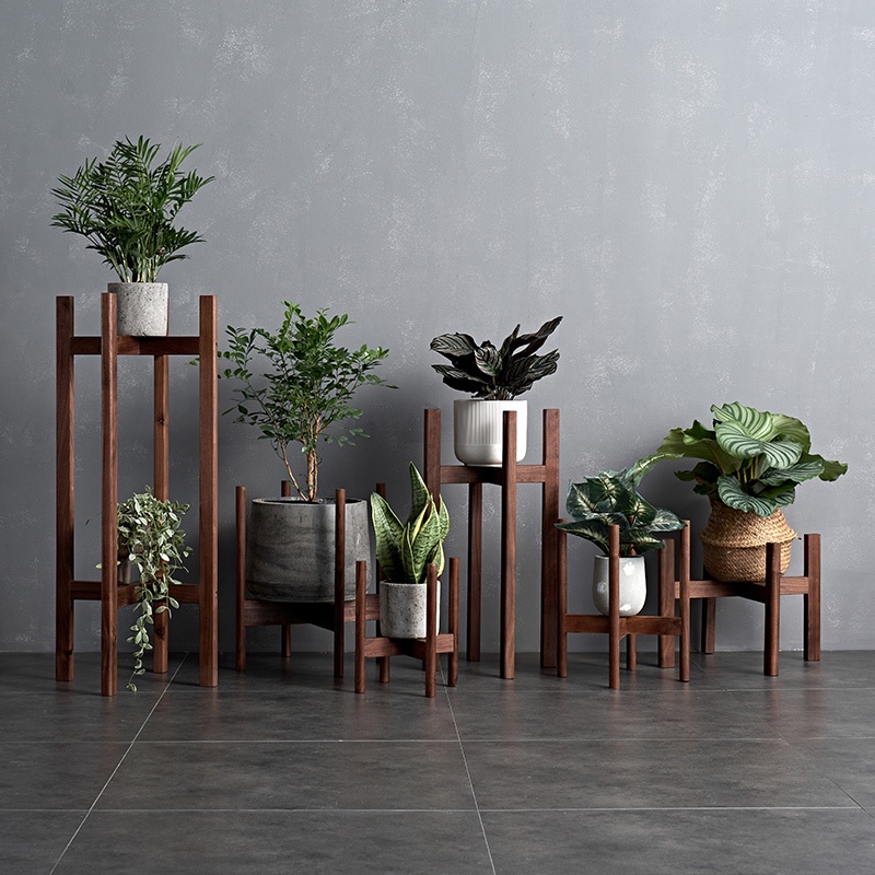 Jual Pot Holder / Rak Kayu tempat pot tanaman / Standing Planter ...