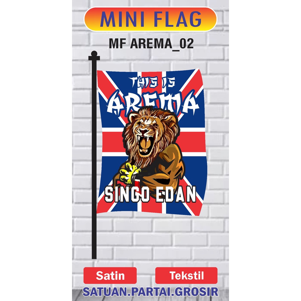 Jual Cetak Bendera Printing Motif AREMA / Giant Flag Custom AREMA ... Jual Cetak Bendera Printing Motif AREMA / Giant Flag Custom AREMA ...