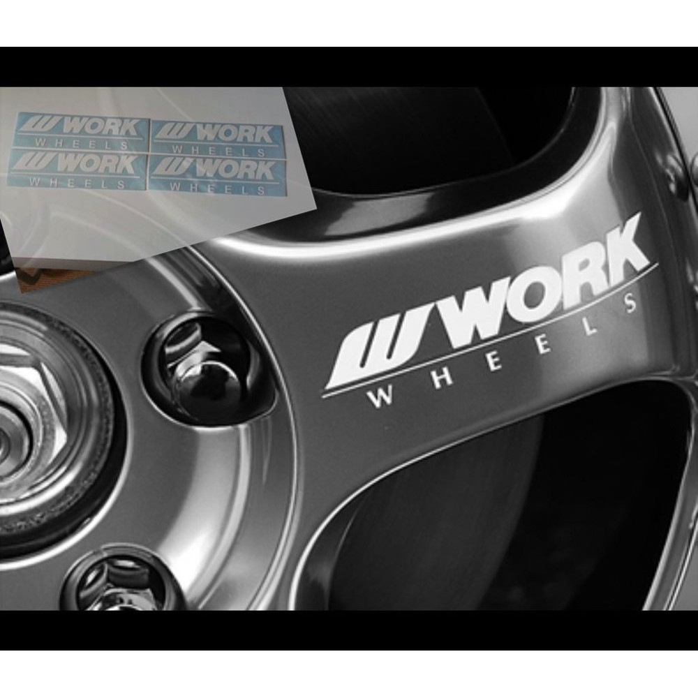 Jual sticker wheel work velk | Shopee Indonesia