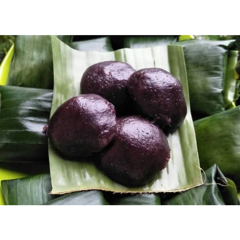 Jual Lapet Ketan Hitam/Kue Bugis Isi Unti | Shopee Indonesia